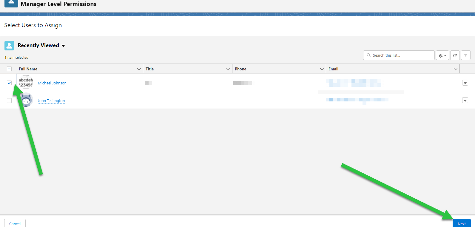 Permission Set Assignment Salesforce